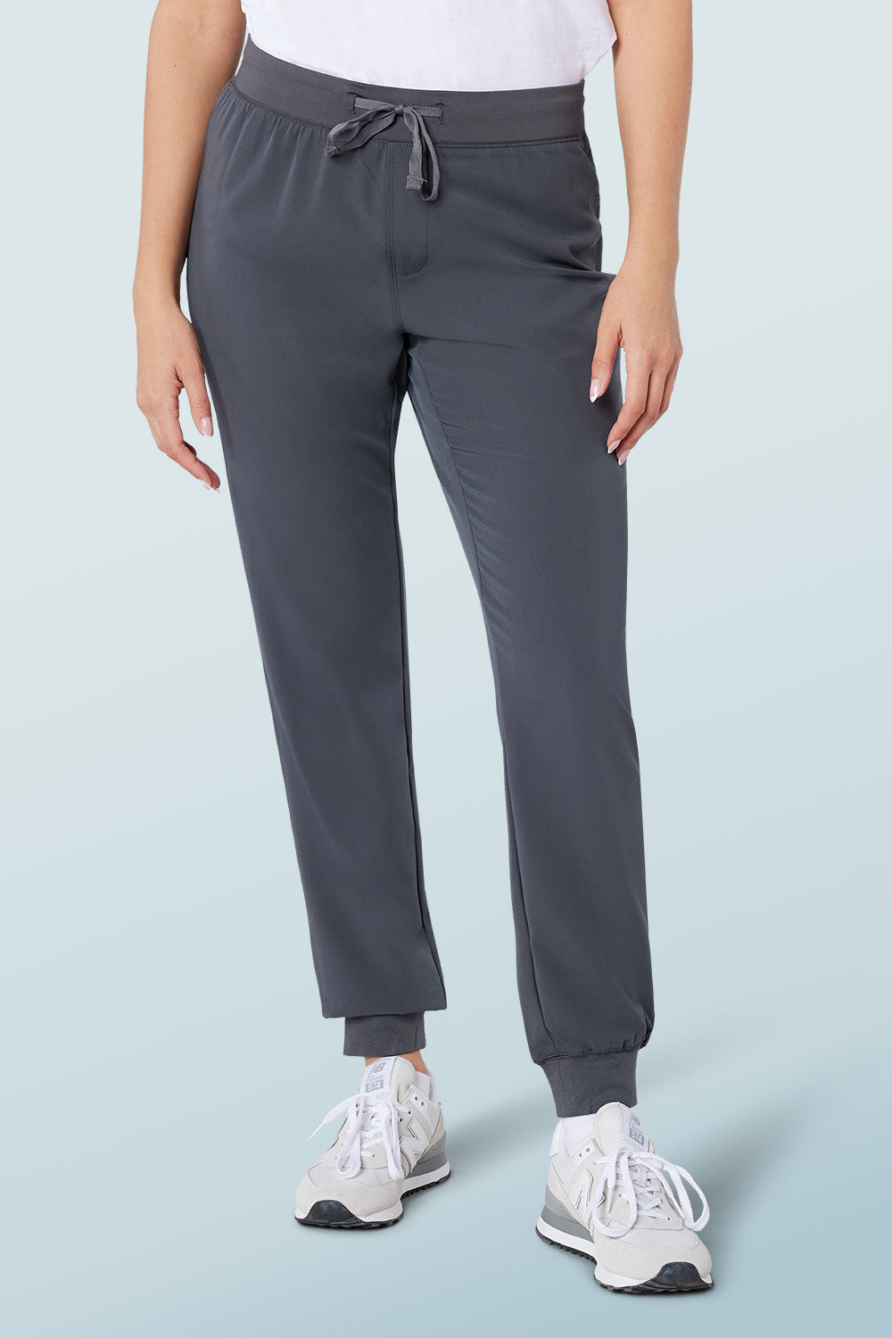 Neo Scrub Joggers Pewter Grey – La Beeby